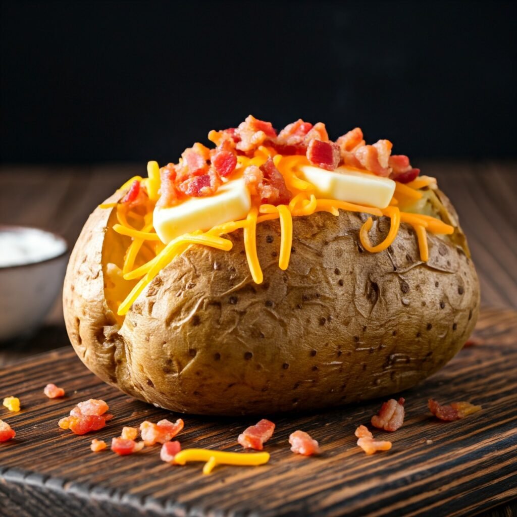 Baked Potato - Fire Fly Grill and Bar Restaurant